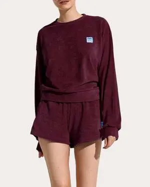 SEAQUELLE SWIM Terry Crewneck Sweatshirt