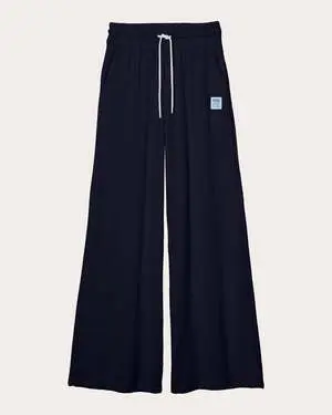 SEAQUELLE SWIM Organic Cotton Terry Sweatpants - Blue
