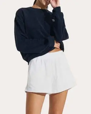 SEAQUELLE SWIM Terry Crewneck Top