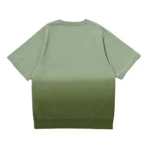 A BATHING APE College Gradation S/s Sweat Crewneck - Green