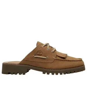 Timberland Authentic Mule With Fringing And Lace Detail