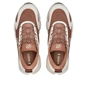 On X Loewe Cloudsolo Sneakers - Taupe/eggshell
