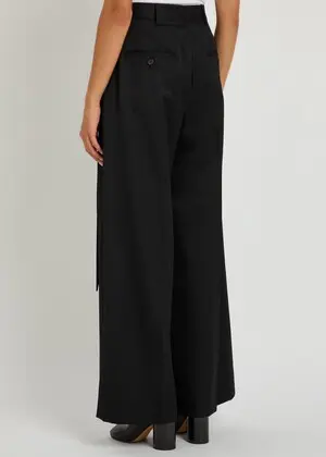 Simone Rocha Belted Wide-leg Trousers