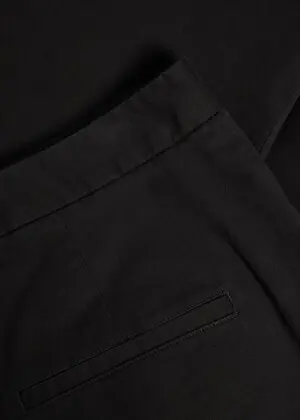 Vince Flared-leg Stretch-cotton Trousers
