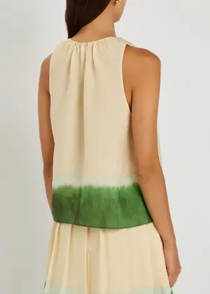 Vince Dip-dye Woven Top