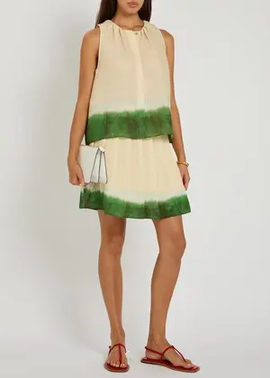 Vince Dip-dye Woven Top