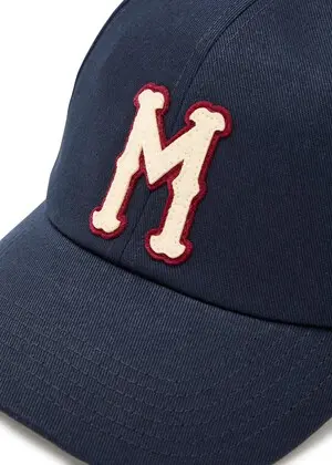 Moncler Logo-appliquéd Twill Cap