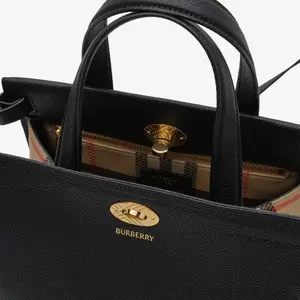 Burberry Mini Cotswolds Check Tote