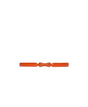 Gucci Horsebit Thin Belt - Orange