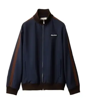 Miu Miu Zip-up Blouson Jacket