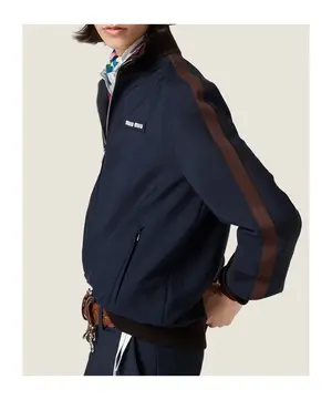 Miu Miu Zip-up Blouson Jacket