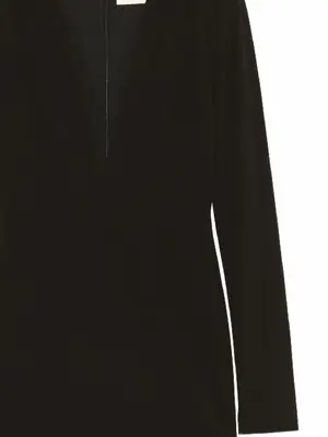 ANIYE BY Deep V-neck Long-sleeved Dress