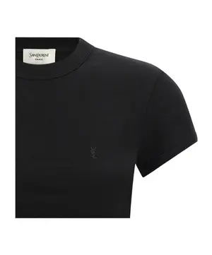 Saint Laurent Crewneck Short-sleeved T-shirt