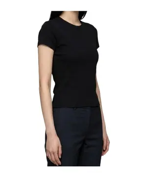 Saint Laurent Crewneck Short-sleeved T-shirt