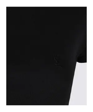 Saint Laurent Crewneck Short-sleeved T-shirt