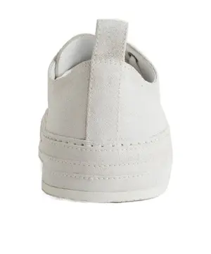 ANN DEMEULEMEESTER Round Toe Lace Up Sneakers - Gray