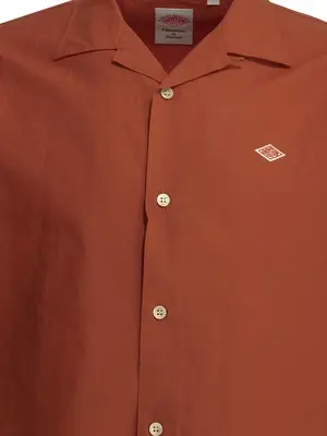 DANTON Short Sleeve Cotton Linen Shirt