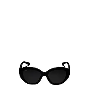 Gucci Geometric Frame Sunglasses - Black