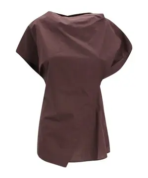 Soeur Asymmetrical Neck Top - No