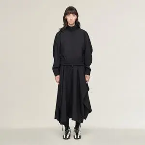 Adidas Y-3 Sport Uniform Adaptive Length Skirt - Black