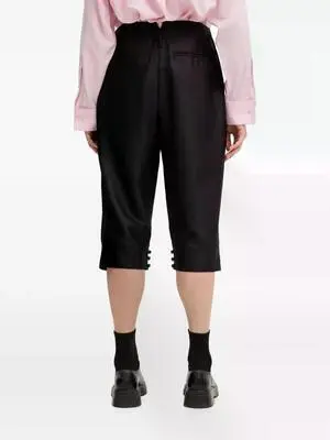 Kenzo Pleated Button-cuff Shorts