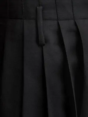 Kenzo Pleated Button-cuff Shorts