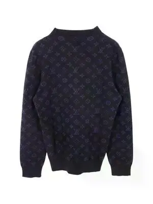 LOUIS VUITTON Monogram Crew Neck Jumper