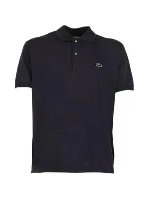 Lacoste Embroidered-logo Polo Shirt - Grey
