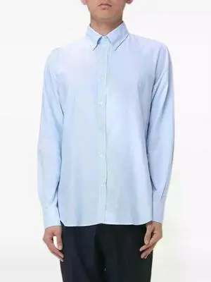 BROOKSFIELD Logo-embroidered Button-down Shirt