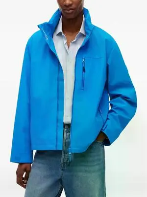Tommy Hilfiger Logo Print Hooded Jacket