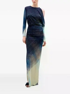 Silvia Tcherassi Zaid Polka Dot Maxi Dress