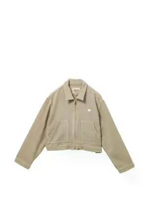 AAPE BY *A BATHING APE Heart Patch Cropped Jacket