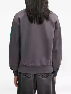 NO PROBLEMO Graphic Print Oversized Sweater