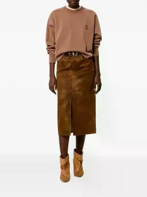 MARANT ETOILE Sunny Sweatshirt - Brown