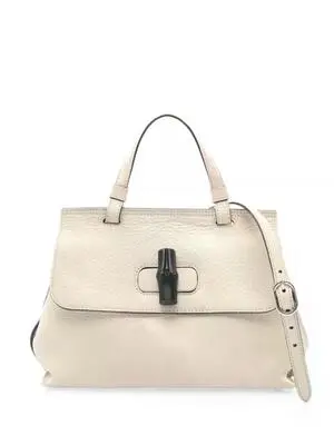 Gucci Bamboo Daily Shoulder Bag - Neutrals