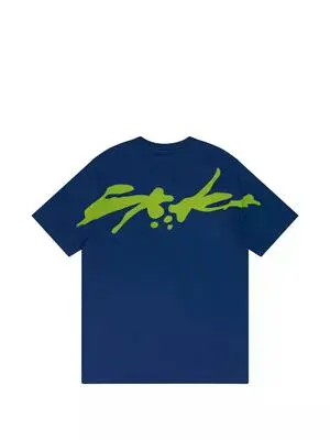 SP5DER 5ignature Graphic-print T-shirt - Blue
