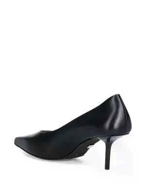 Max Mara Pointed-toe Leather Kitten Pumps