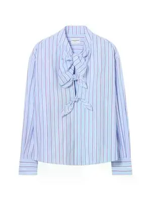 Claudie Pierlot Striped Poplin Blouse