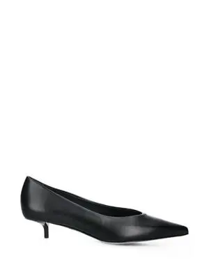 Max Mara Pointed-toe Kitten-heel Pumps