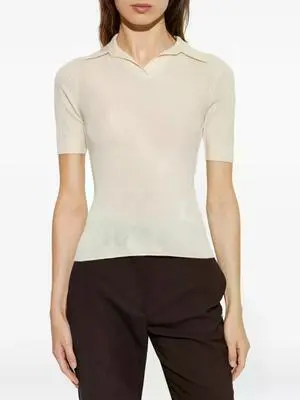 Burberry Ribbed-knit Cashmere Top