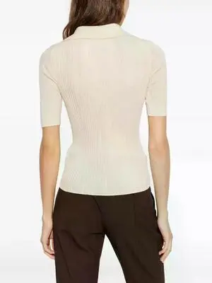 Burberry Ribbed-knit Cashmere Top