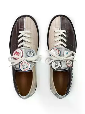 Kenzo Striker Embellished Derby Shoes - Brown