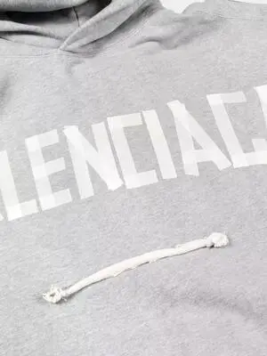 Balenciaga Tape Type Bb Logo Hoodie