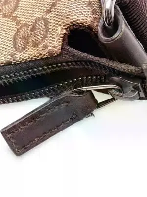 Gucci 2000s Gg Canvas Crossbody Bag