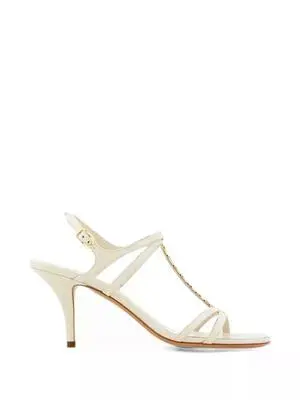FERRAGAMO Vara Chain T-strap Sandals