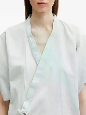 Kenzo Wrap-style Short-sleeve Top