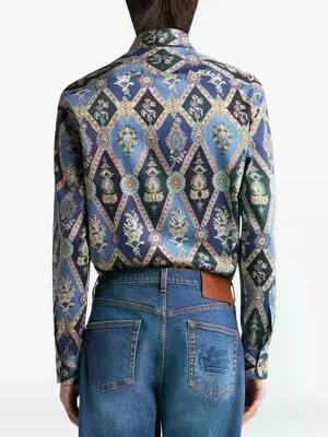 Etro Paisley-pattern Cotton Shirt