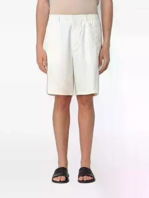 Armani Exchange Crinkled Finish Belted Shorts