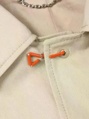 LOUIS VUITTON Logo Embroidered Shirt Jacket
