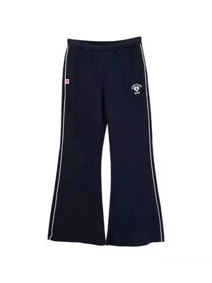 AAPE BY *A BATHING APE Apee™ A Bathing Ape® Navy Logo-patch Track Pants